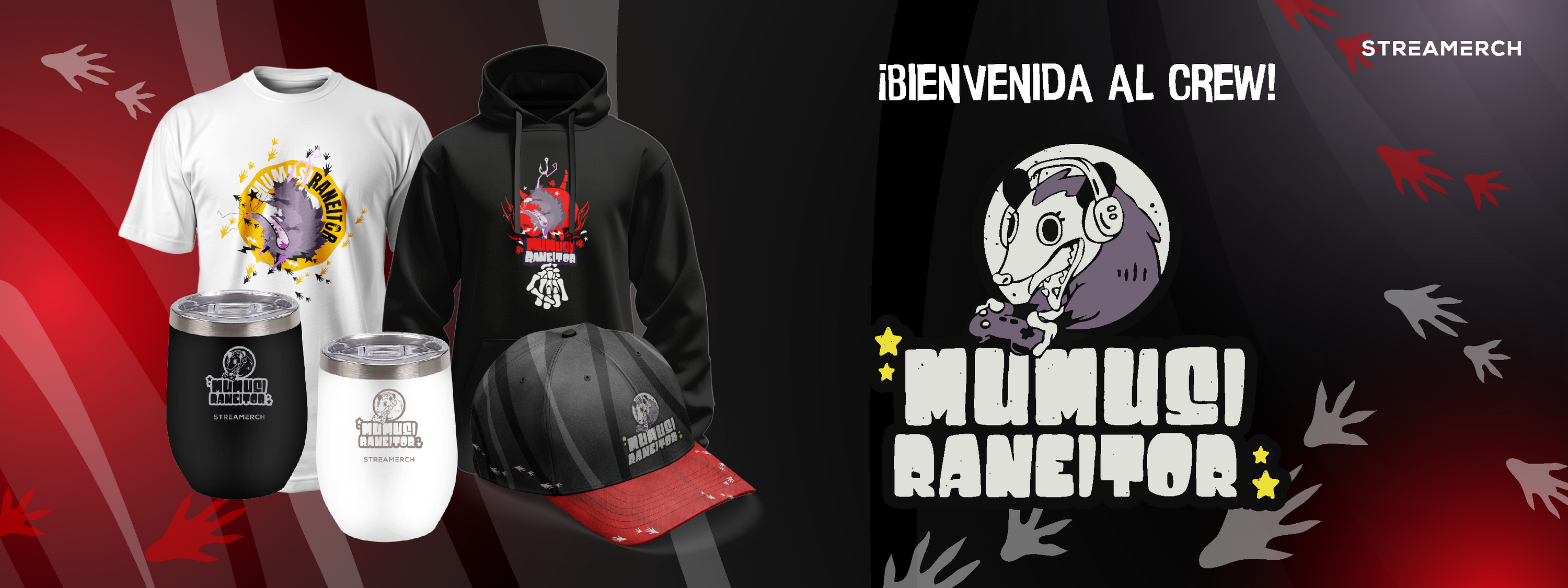 Streamerch | Merch gamer oficial de tus streamers favoritos 🕹️🎮